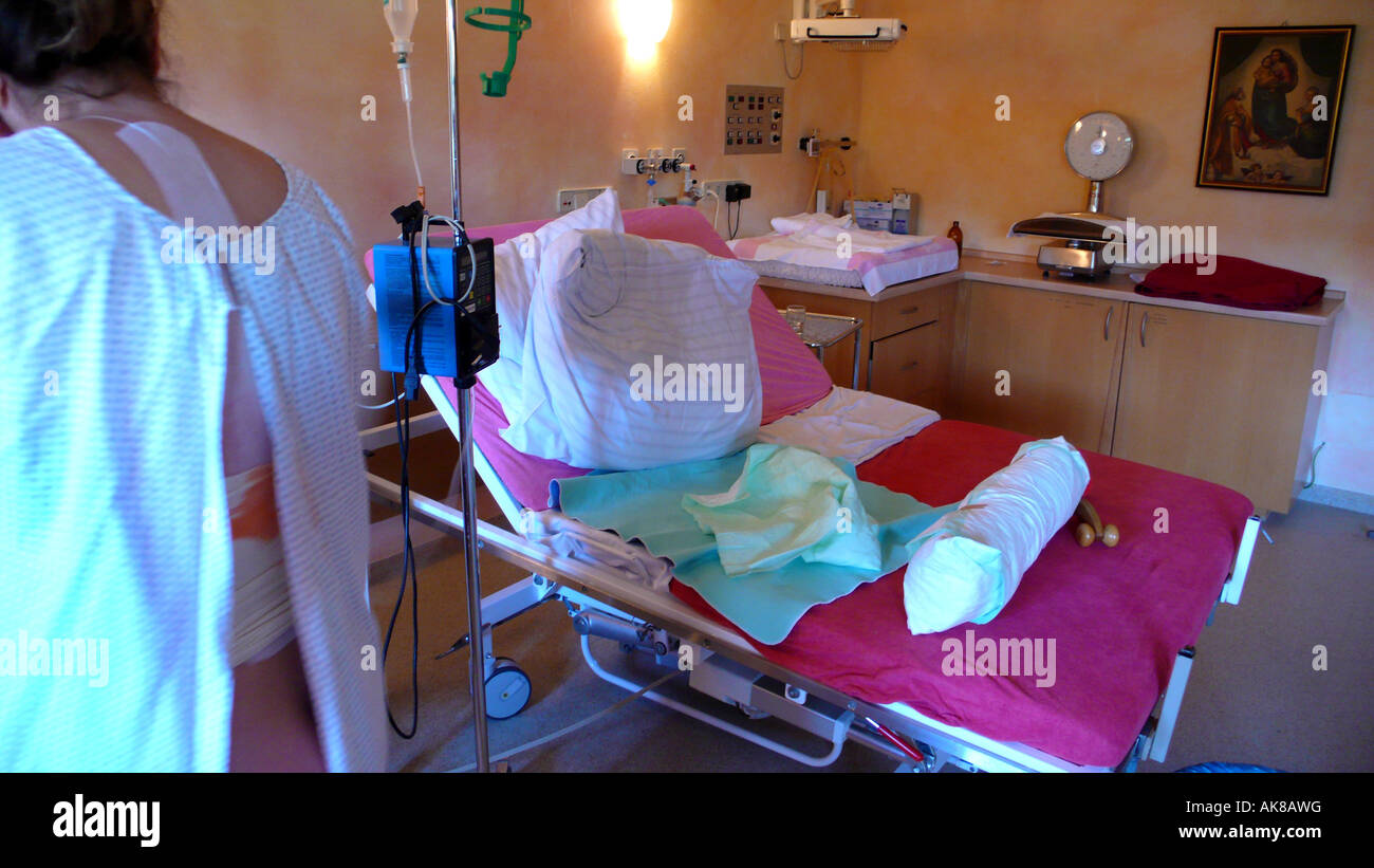 pregnant woman before birth Stock Photo - Alamy