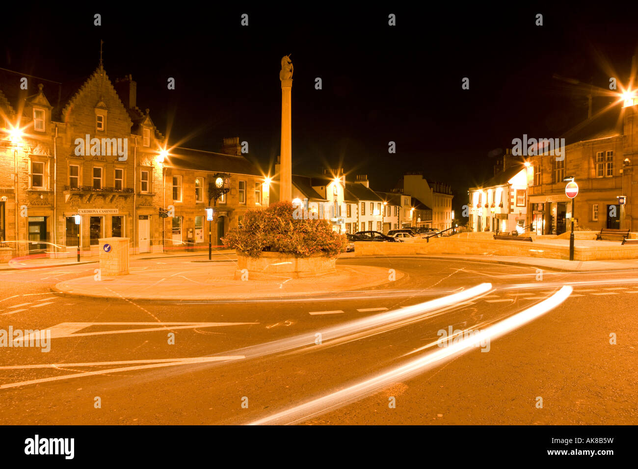 Melrose town scottish borders hi-res stock photography and images - Alamy