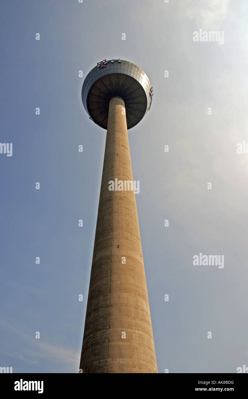 Cologne's landmarks, the television-tower Colonius, Germany, North ...
