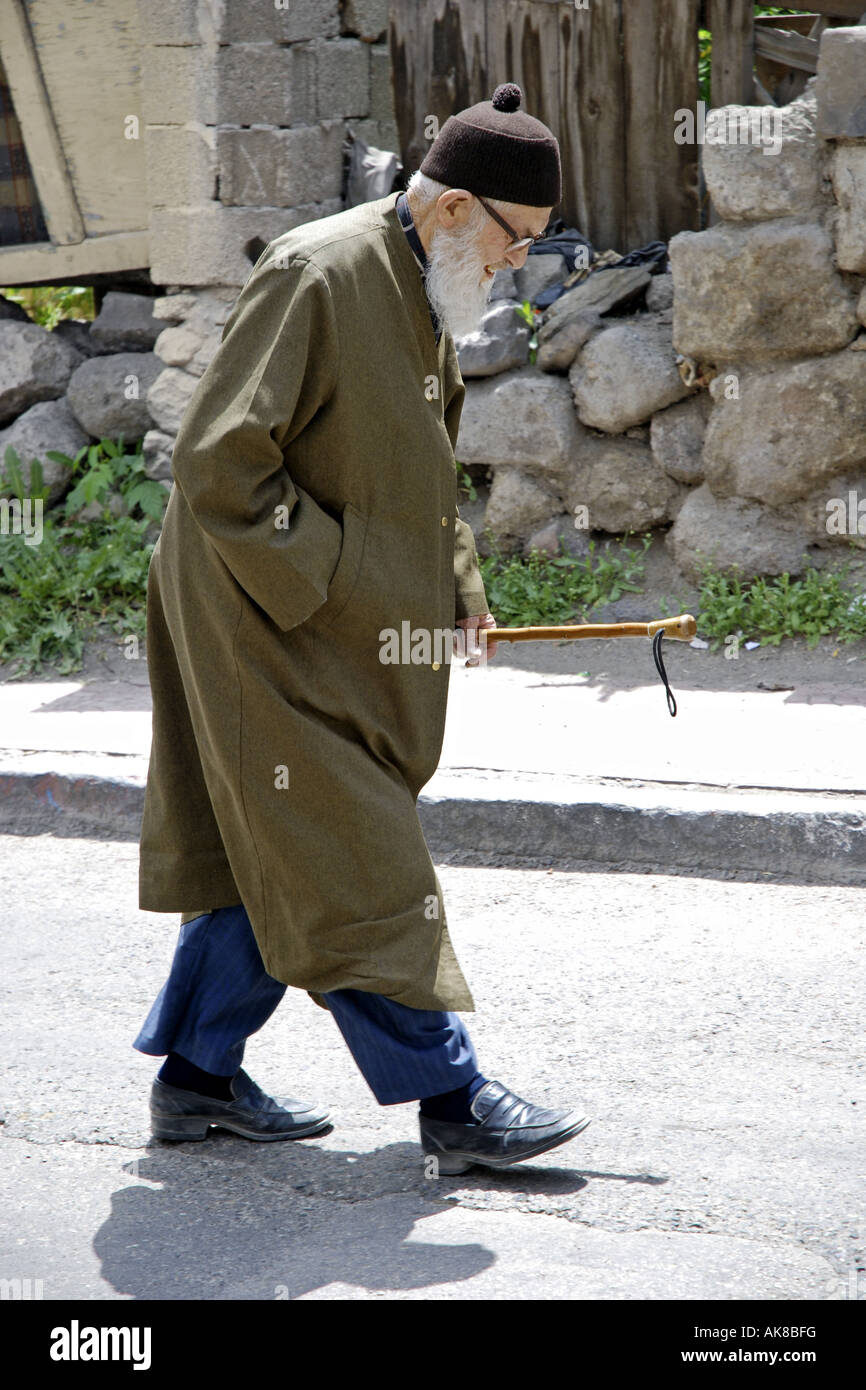 Elderly turkish man walking stick hi-res stock photography and images ...