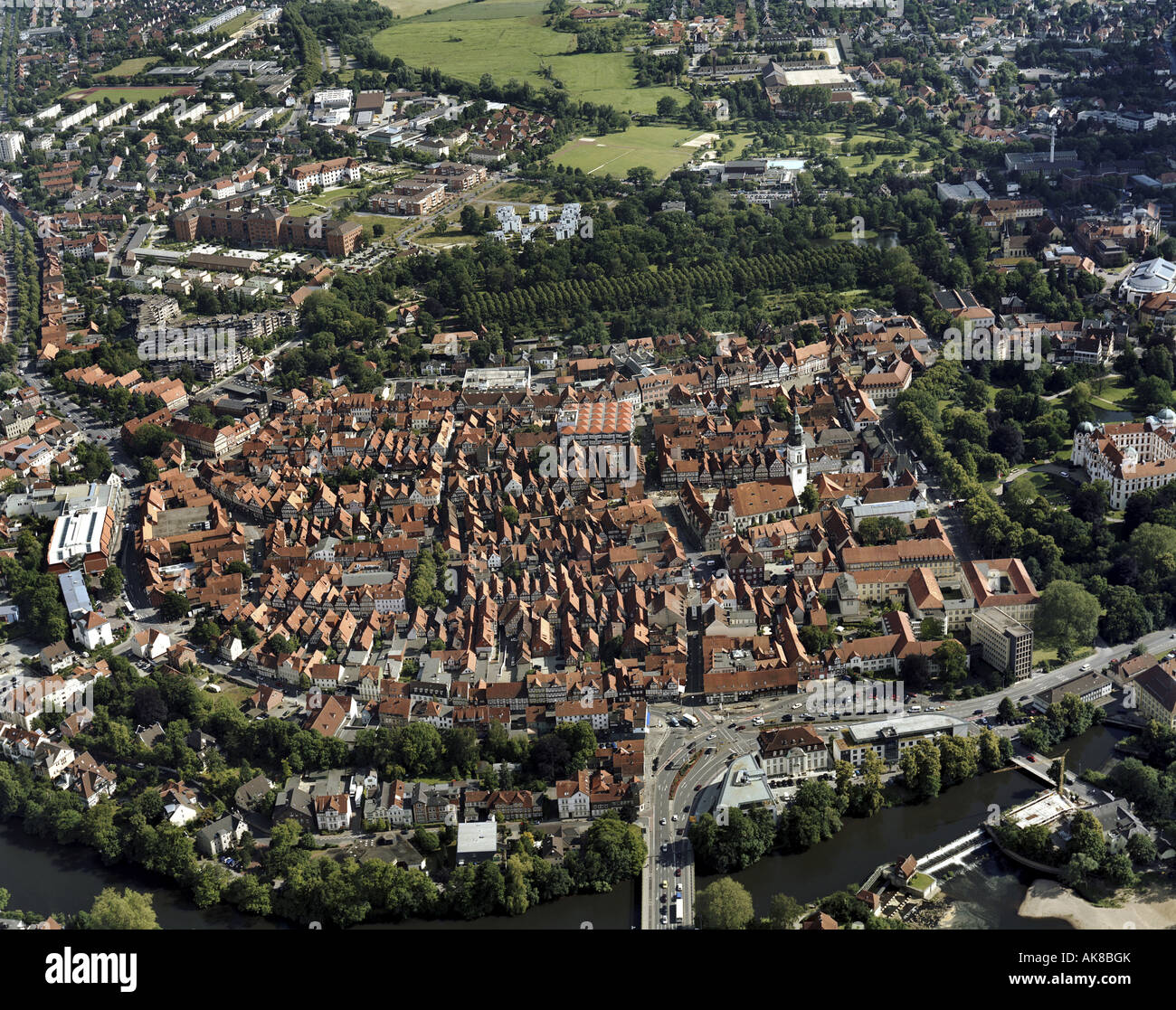 alod town, Germany, Lower Saxony, Celle Stock Photo - Alamy