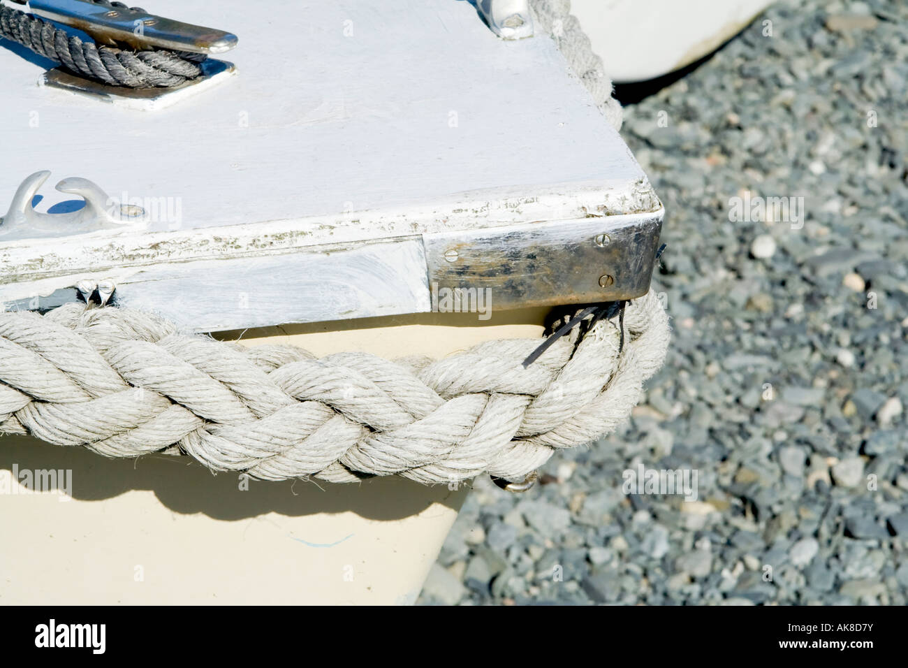 The prow of a boat Stock Photo - Alamy