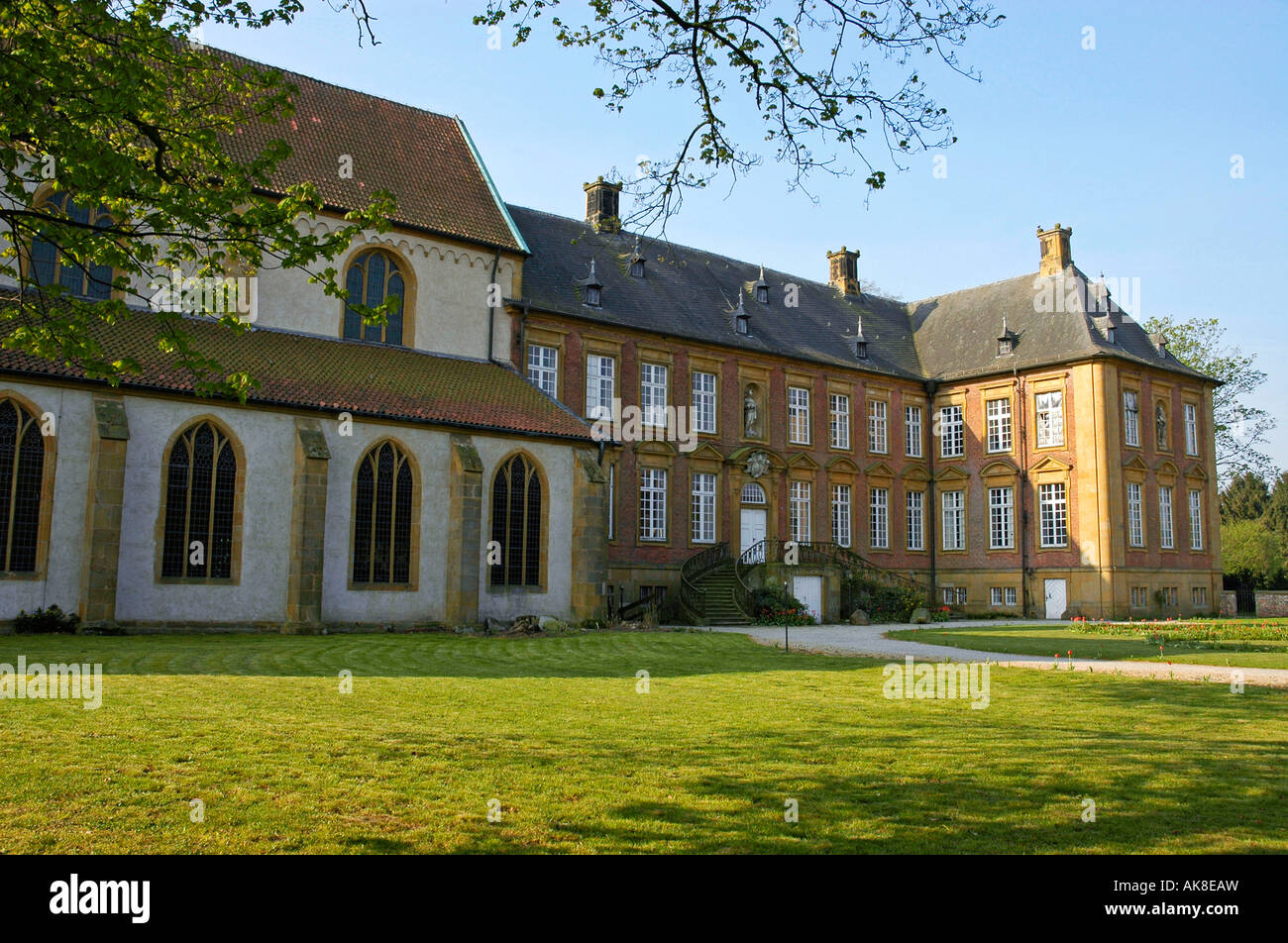 Monastery Marienfeld / Harsewinkel Stock Photo - Alamy