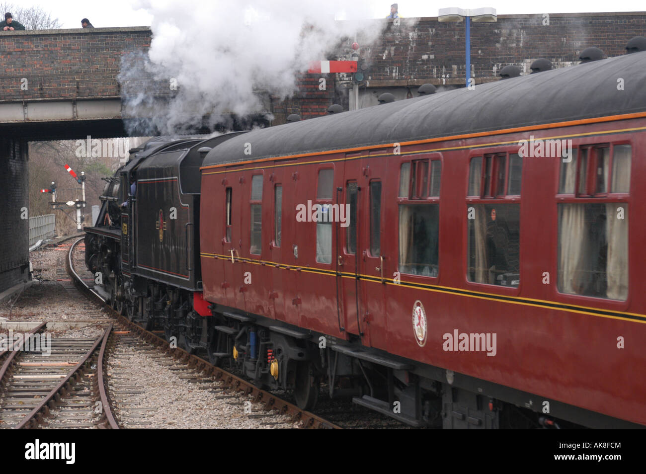 Sherwood Forester 45231 Steam Train Stock Photos & Sherwood Forester ...