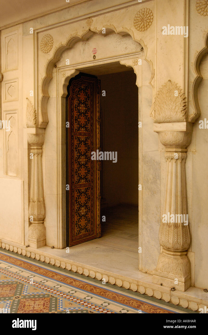 Inside the Palace of the Junagarh Fort in Bikaner. Rajasthan, INDIA ...