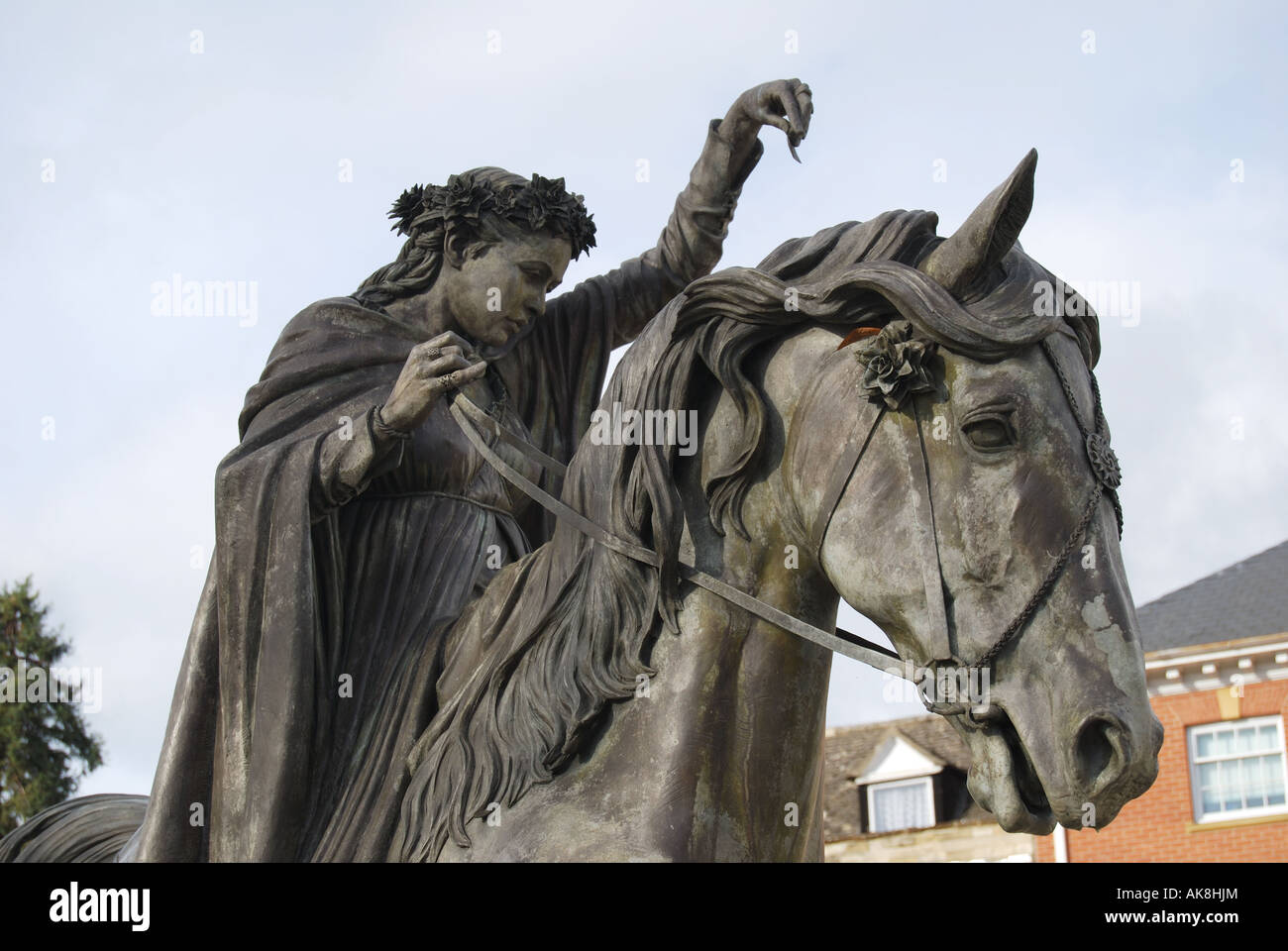 'The Fine Lady' Statue, Banbury, Oxfordshire, England, United Kingdom ...