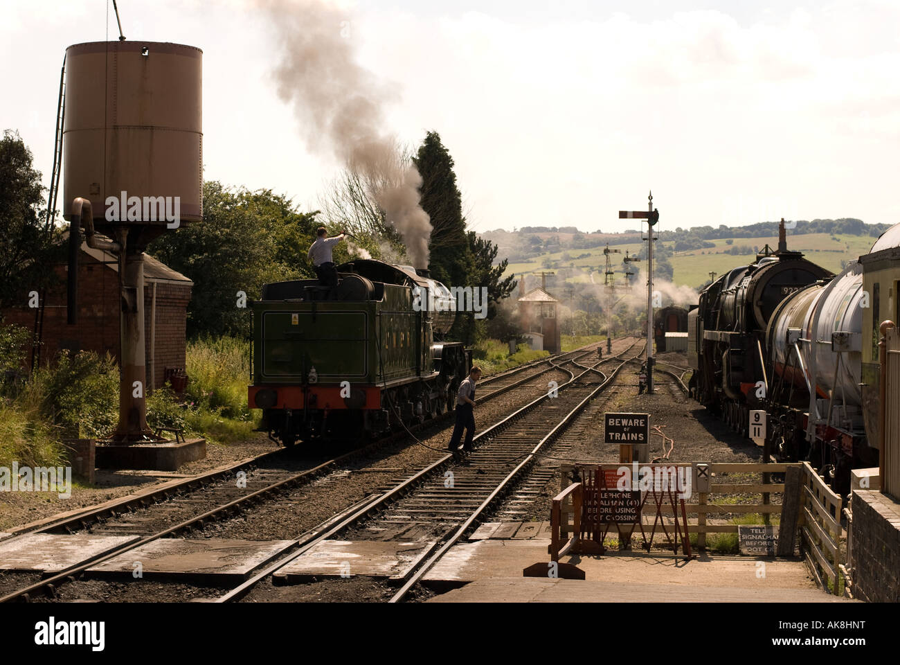 Gloucestershire Warwickshire Railway, Toddington Stock Photo - Alamy
