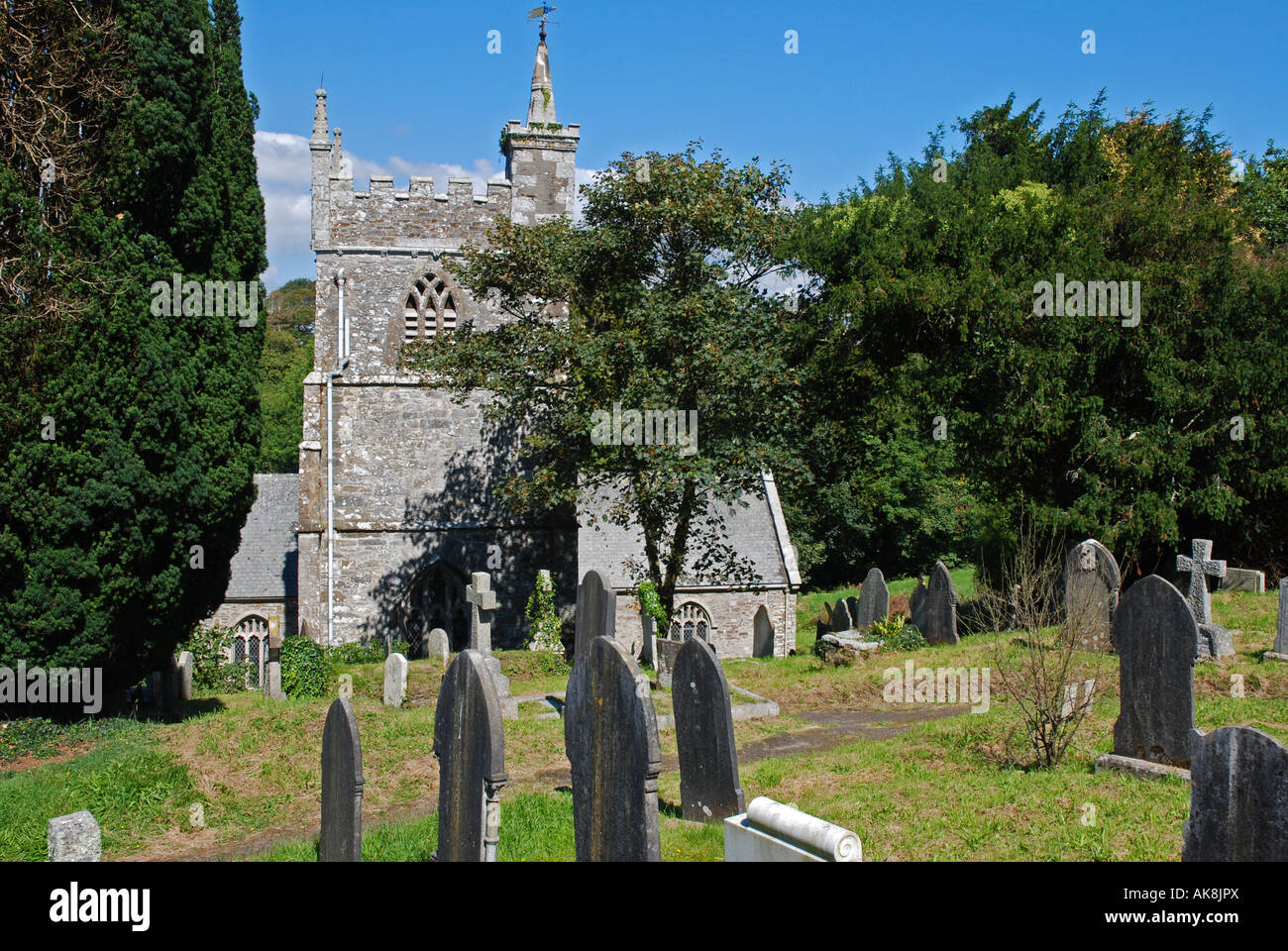 Veryan church hi-res stock photography and images - Alamy