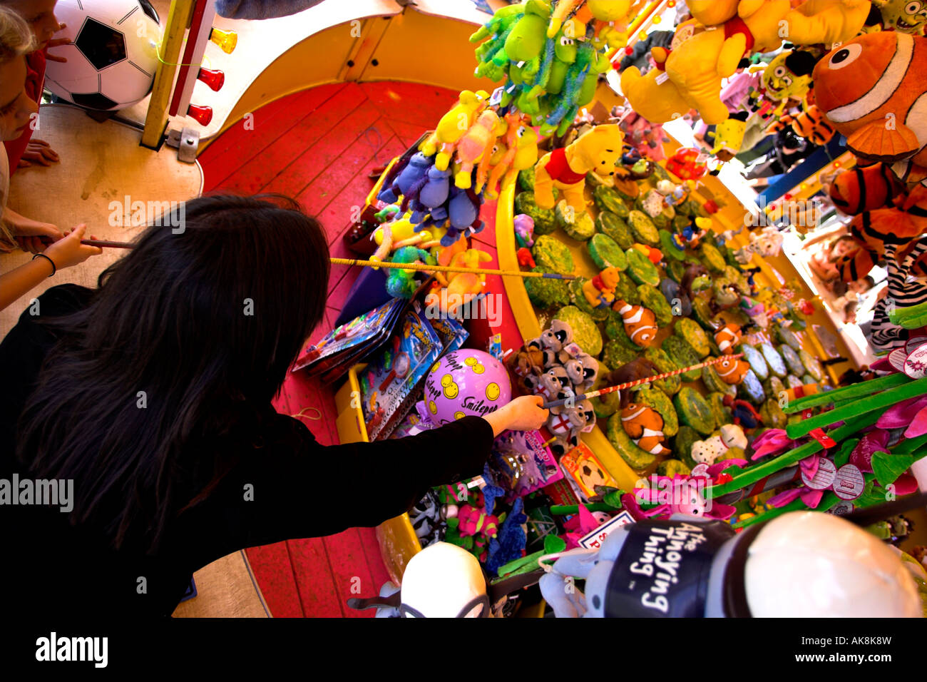Fair fairground attraction stall stalls hi-res stock photography and ...