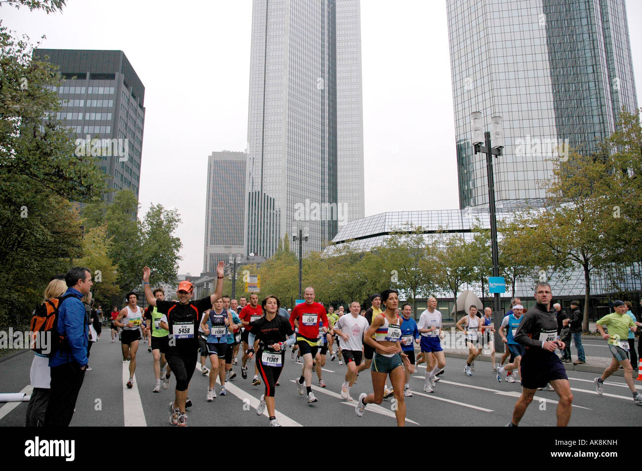 Marathonlauf marathon, Frankfurt am Main, Germany Stock Photo - Alamy