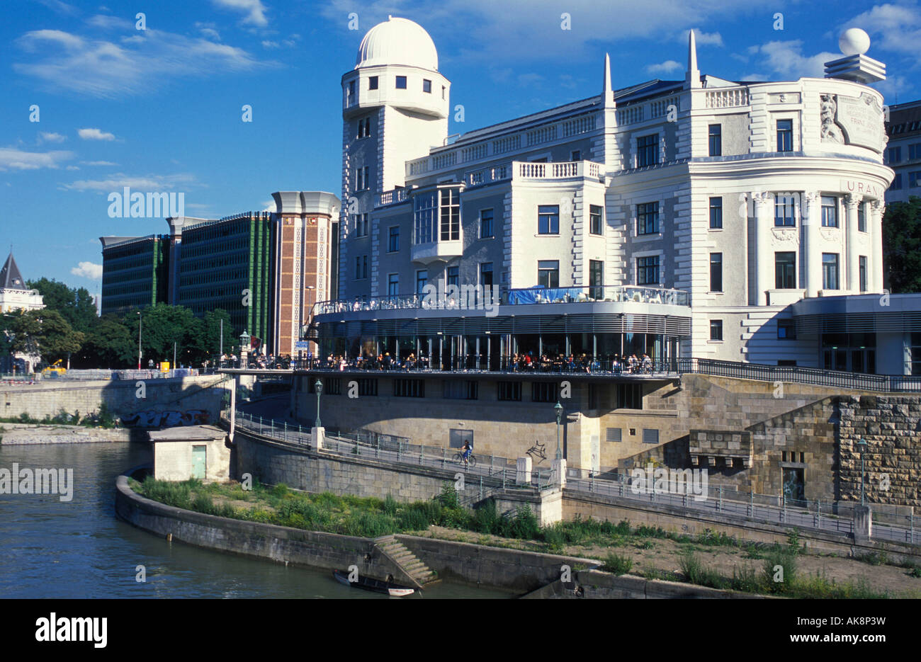 Urania observatory / Vienna Stock Photo - Alamy
