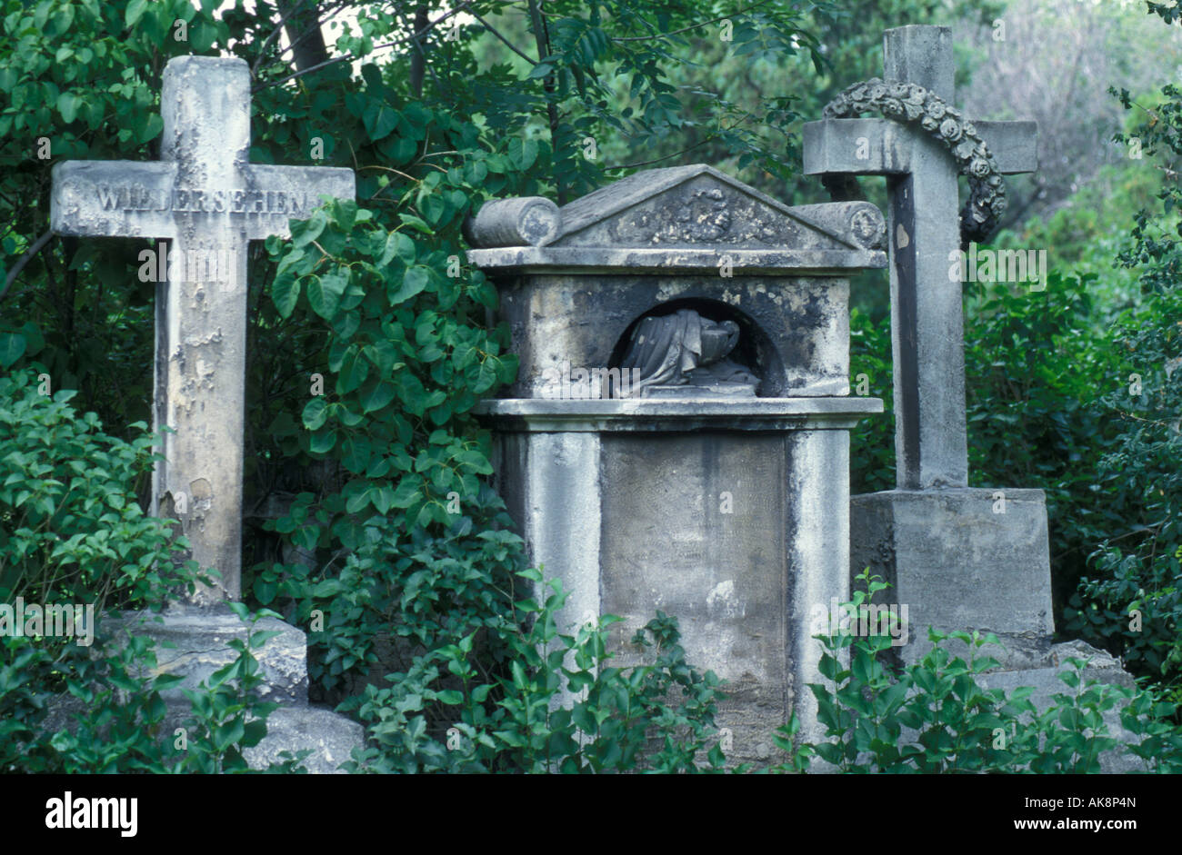 St Marx cemetery / Vienna Stock Photo - Alamy