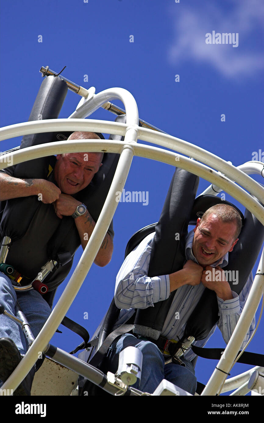 Funfair rides at the annual fair held on the Glebe - Bowness Bay on ...