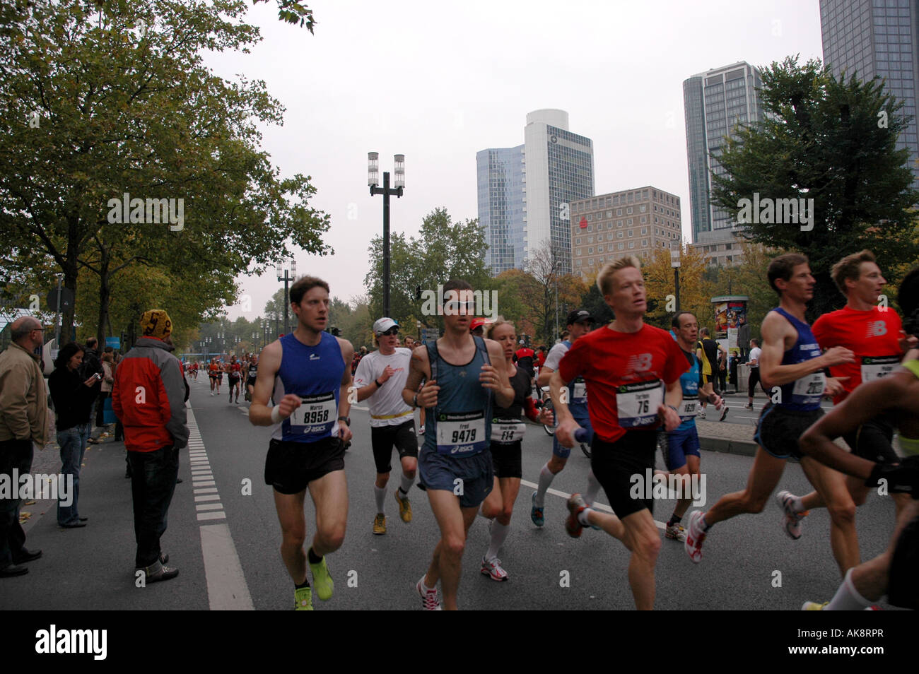 Marathonlauf marathon, Frankfurt am Main, Germany Stock Photo - Alamy