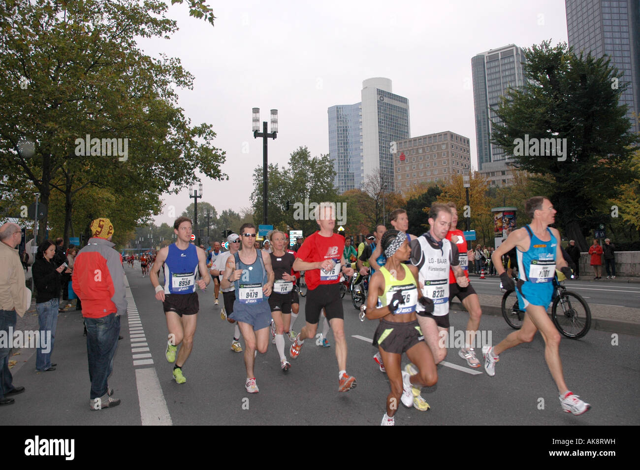 Marathonlauf marathon, Frankfurt am Main, Germany Stock Photo - Alamy