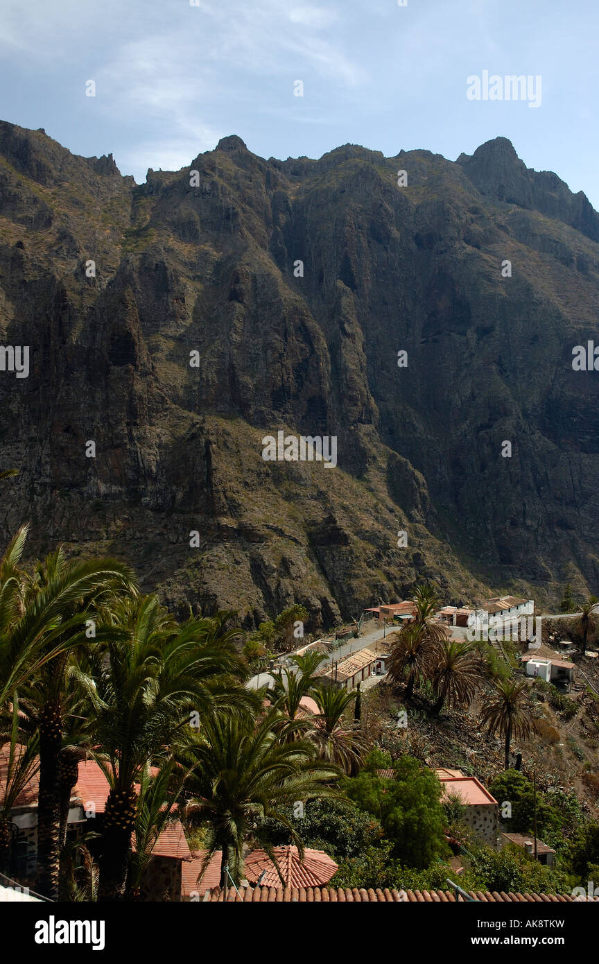 Masca canyon, Tenerife Stock Photo - Alamy