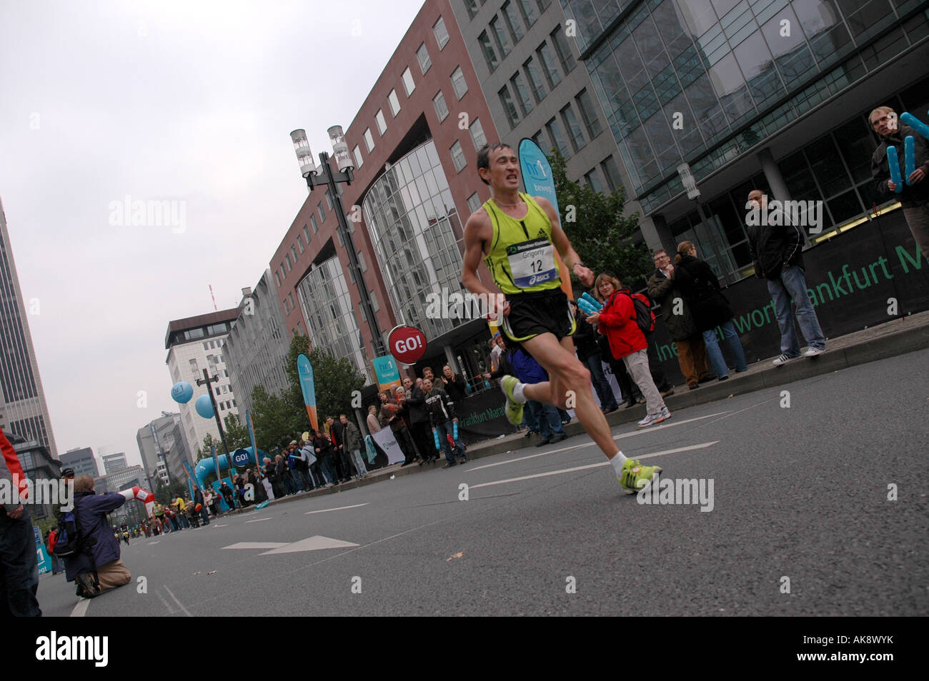 Marathonlauf marathon, Frankfurt am Main, Germany Stock Photo - Alamy