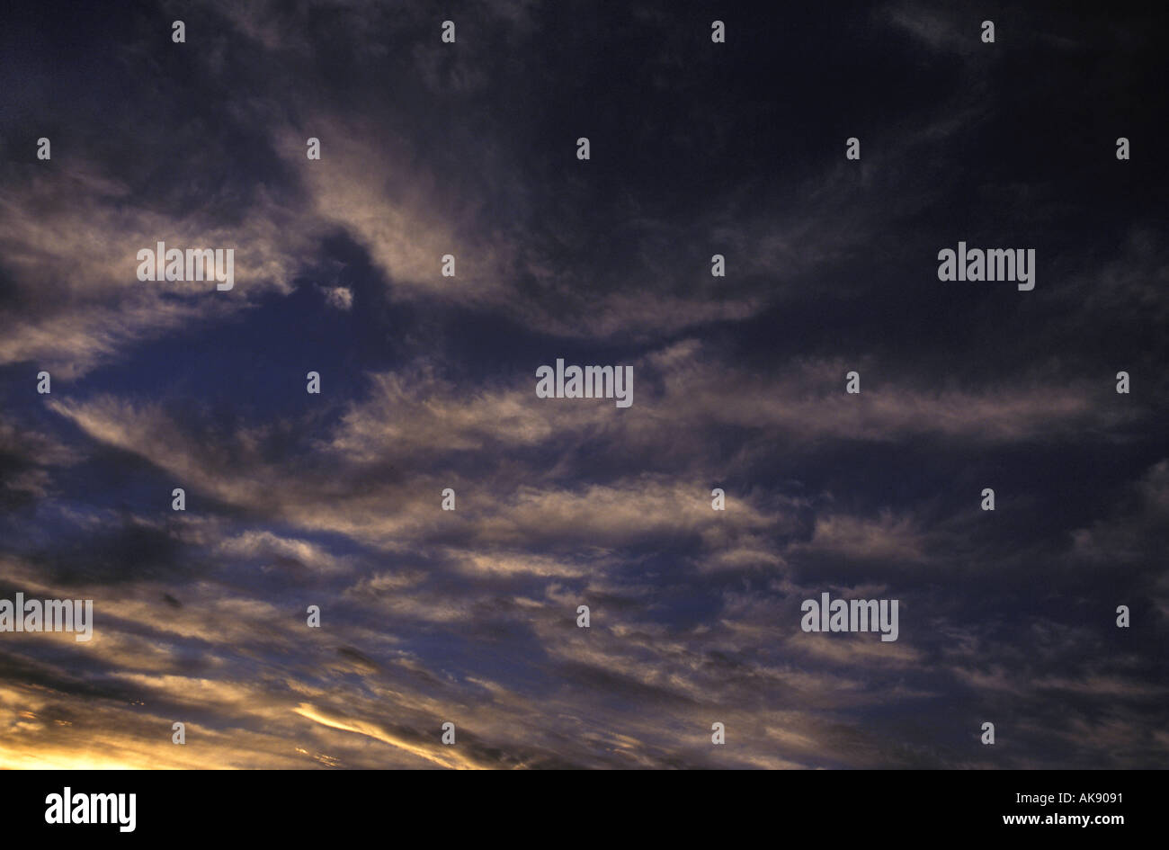 Spectacular cloud formations Stock Photo - Alamy