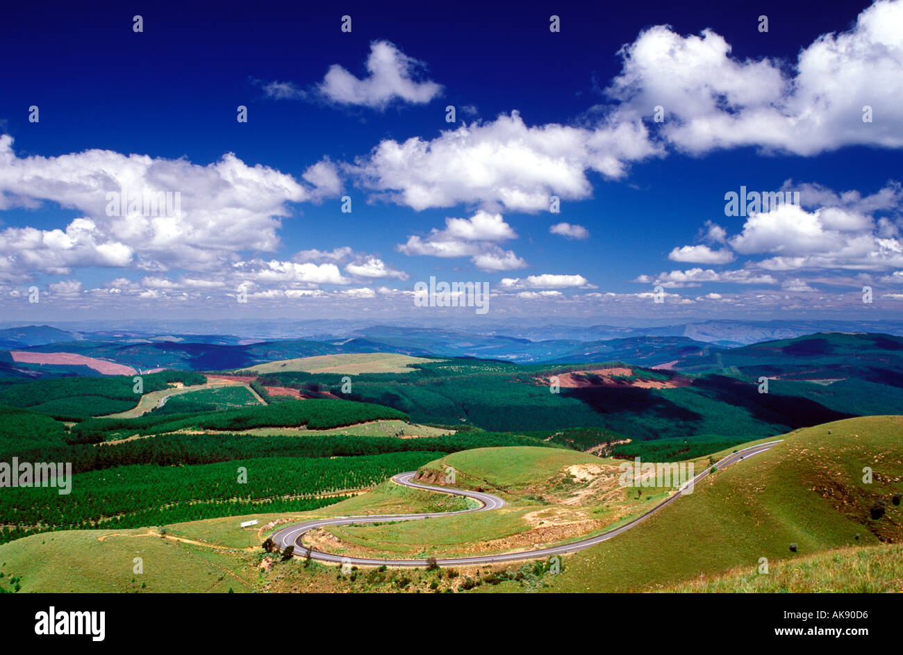 long tom pass high mountain road drakensberg mountains sabie south ...