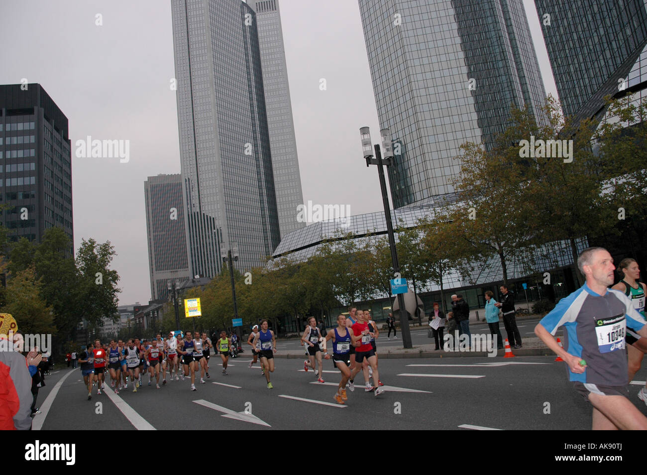 Marathonlauf marathon, Frankfurt am Main, Germany Stock Photo - Alamy