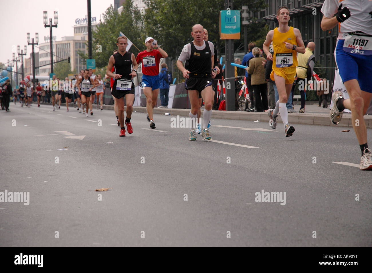 Marathonlauf marathon, Frankfurt am Main, Germany Stock Photo - Alamy
