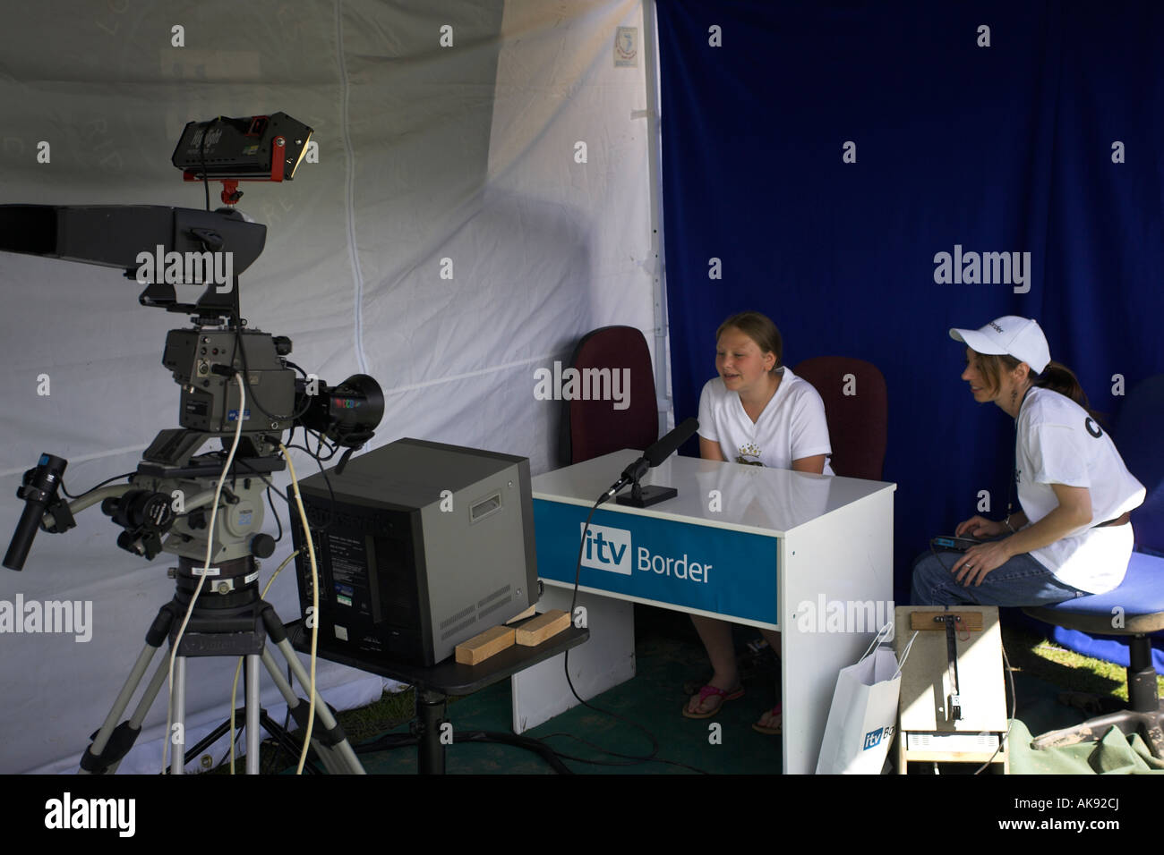 the annual fair held on the Glebe - Bowness Bay on Windermere Stock ...