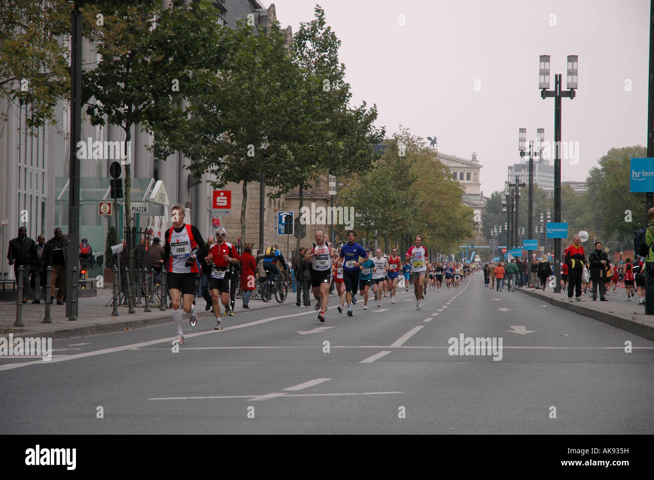 Marathonlauf marathon, Frankfurt am Main, Germany Stock Photo - Alamy