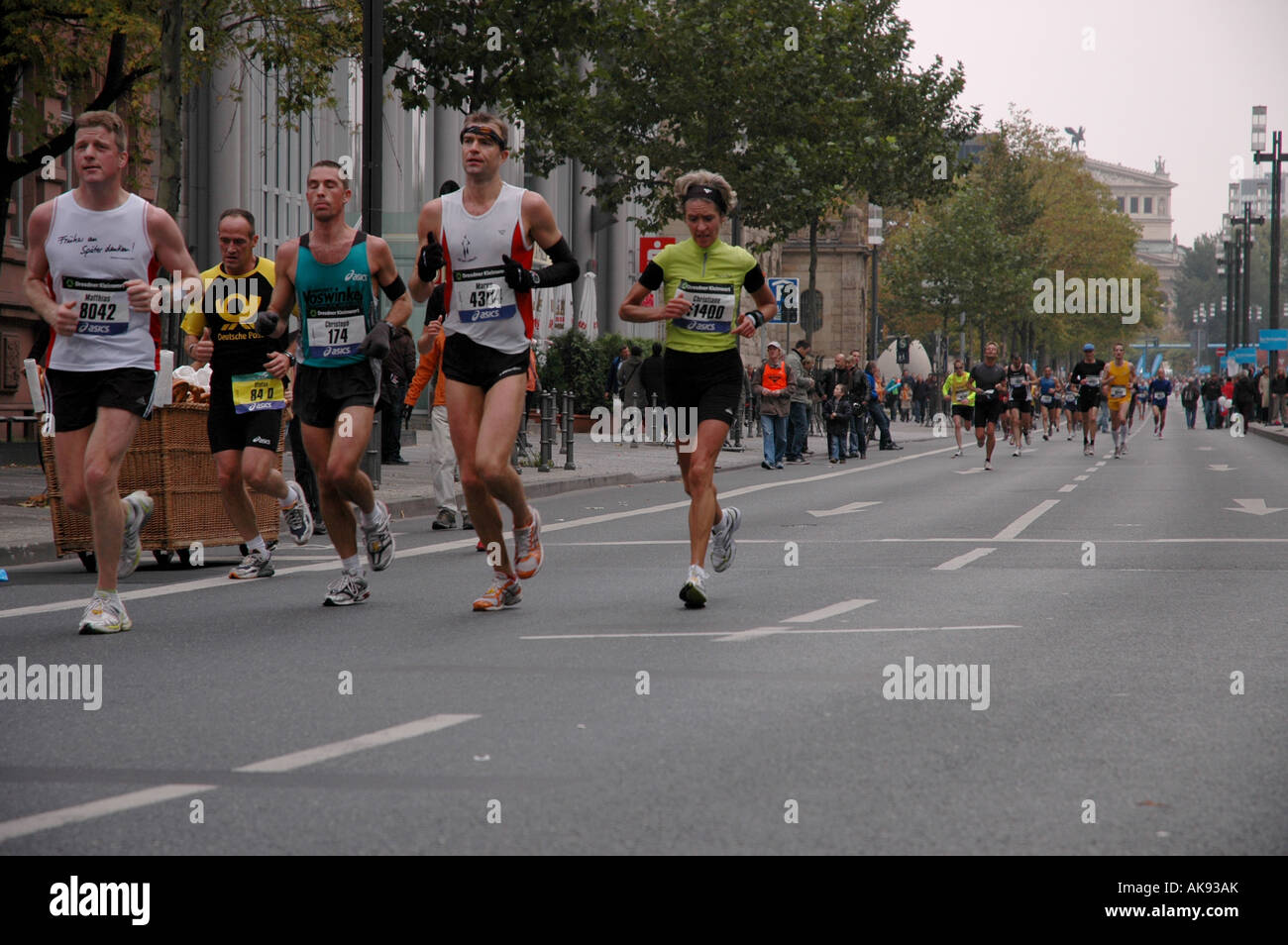 Marathonlauf marathon, Frankfurt am Main, Germany Stock Photo - Alamy