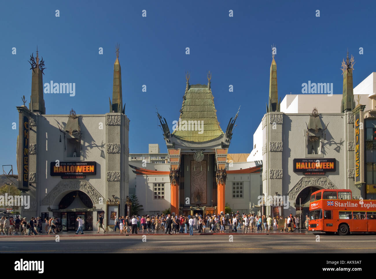 Chinese Theatre at Hollywood Boulevard, Los Angeles, California, USA ...
