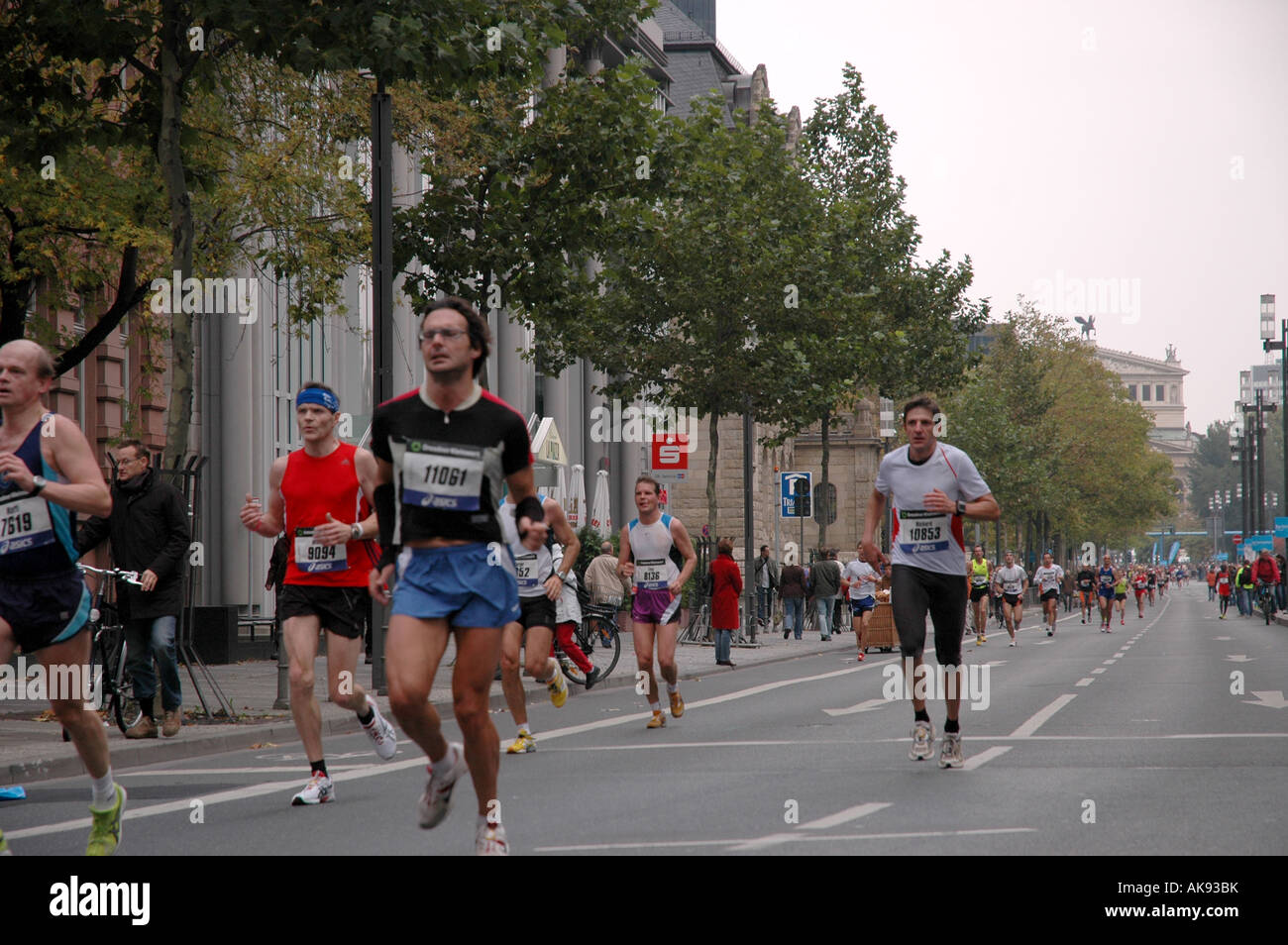 Marathonlauf marathon, Frankfurt am Main, Germany Stock Photo - Alamy