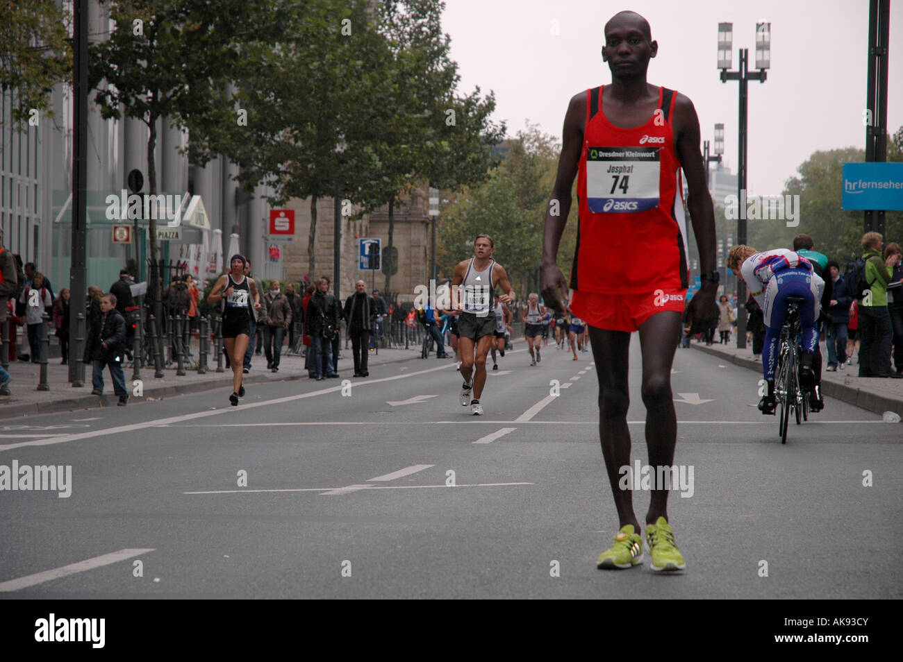 Marathonlauf marathon, Frankfurt am Main, Germany Stock Photo - Alamy