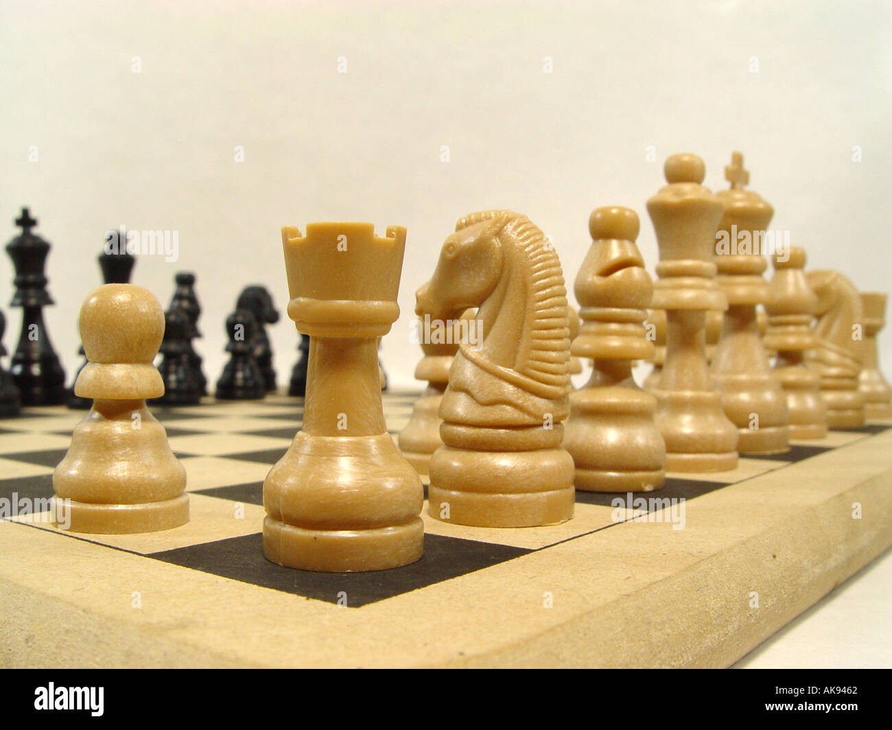 board game chess as symbol for strategy and tactics in the business ...