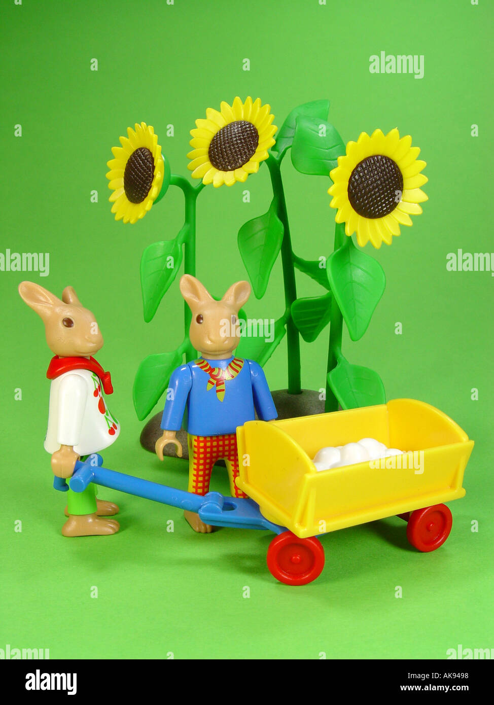 easter bunny as symbol for the tradition to Easter Stock Photo - Alamy