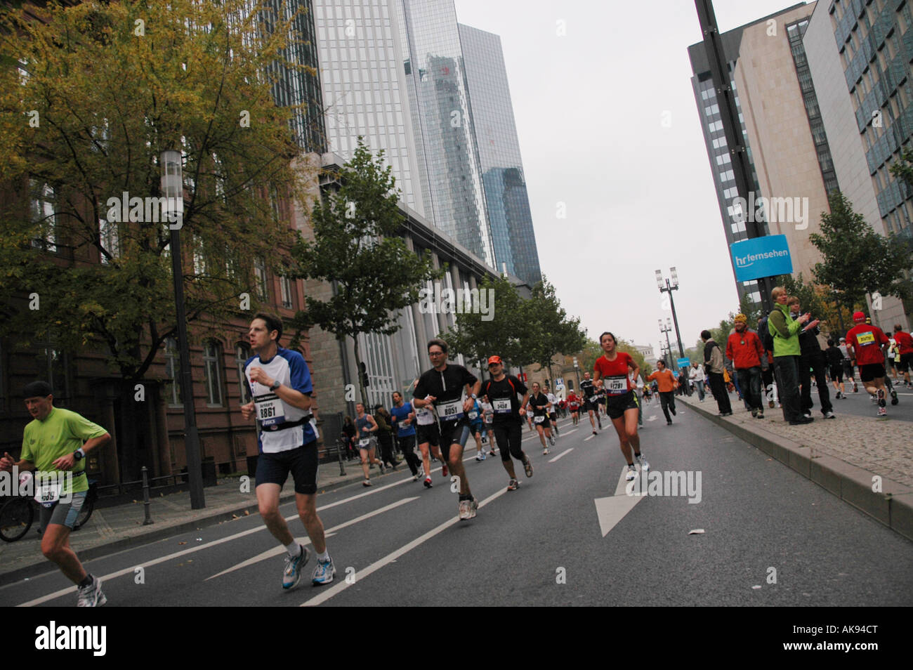Marathonlauf marathon, Frankfurt am Main, Germany Stock Photo - Alamy