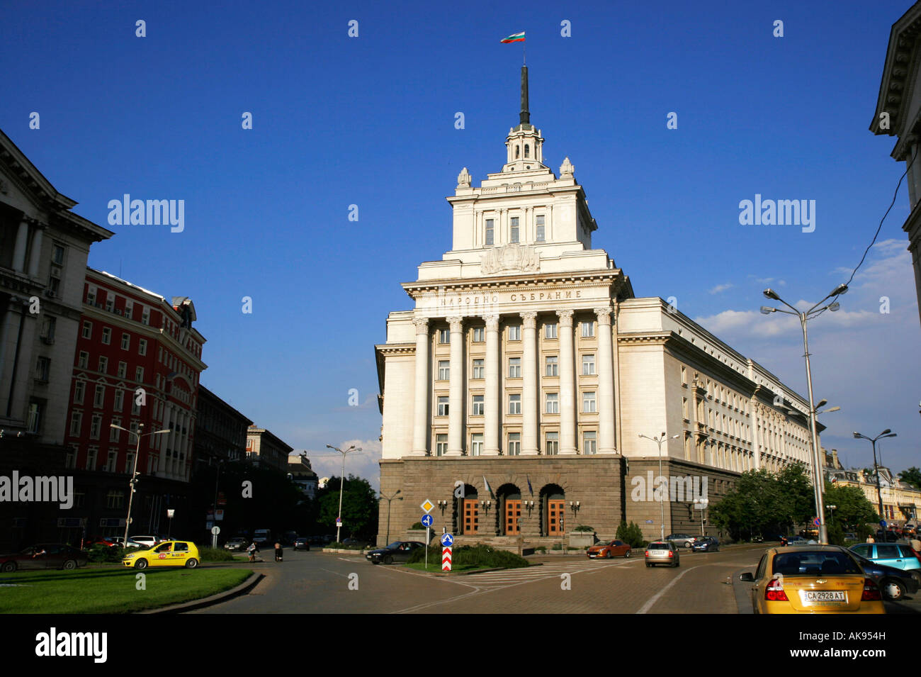 Party building / Sofia Stock Photo - Alamy