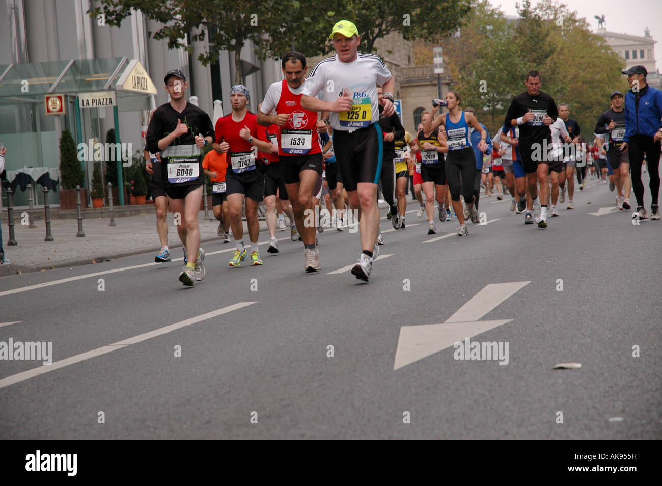 Marathonlauf marathon, Frankfurt am Main, Germany Stock Photo - Alamy
