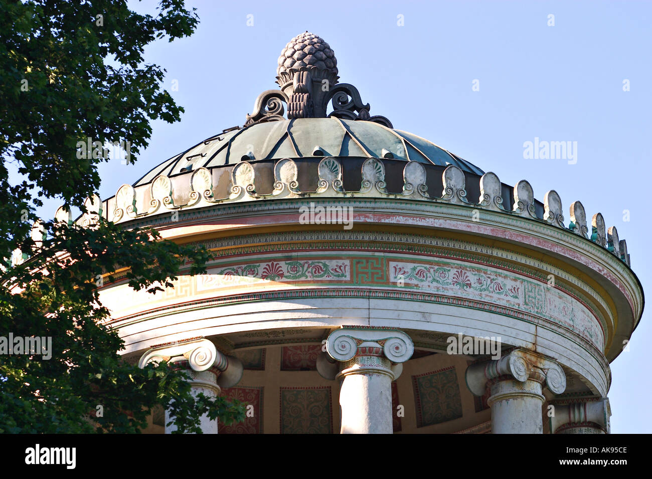 Monopterus in English Garden in Munich Bavaria Stock Photo - Alamy