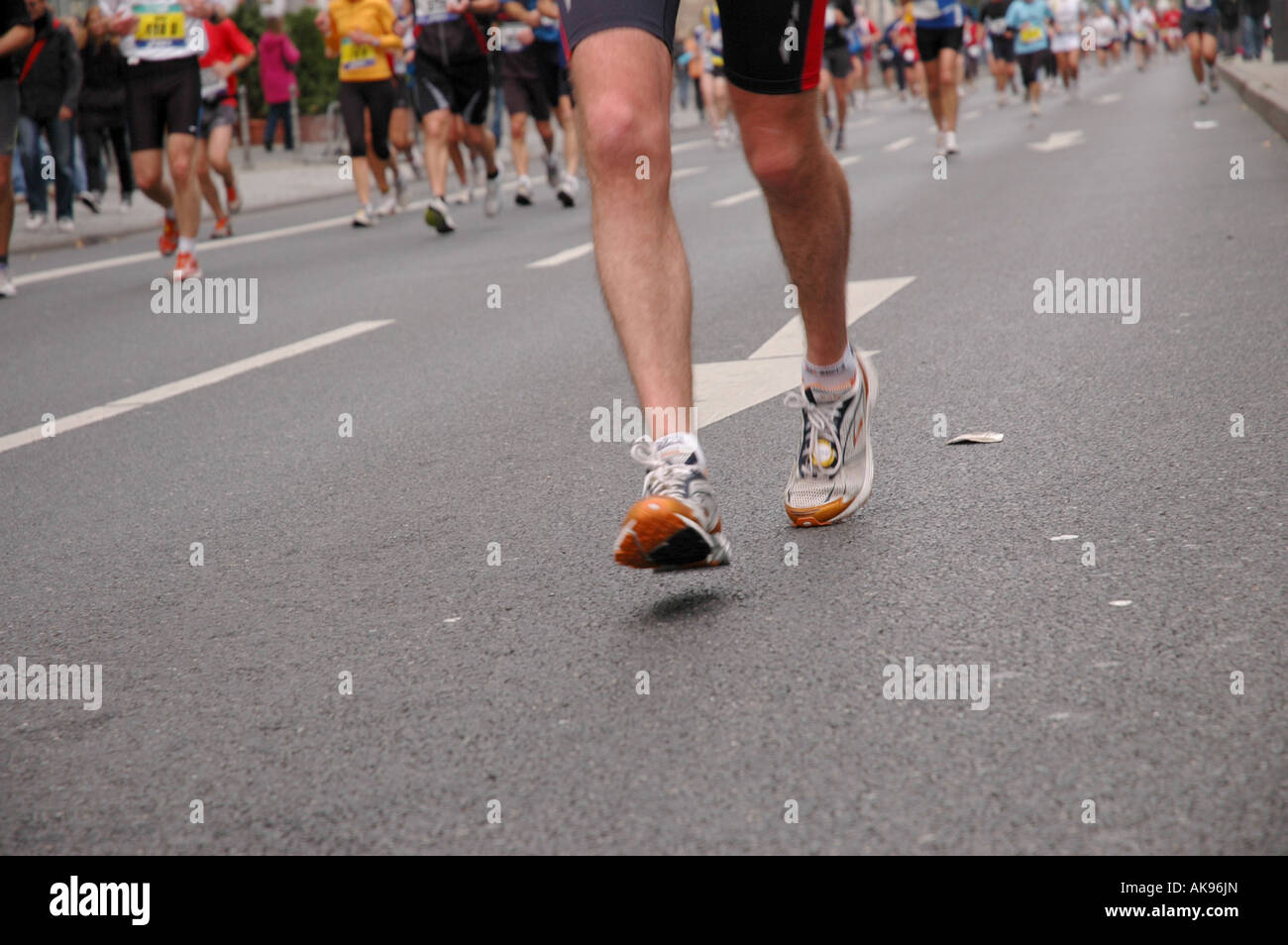 Marathonlauf marathon, Frankfurt am Main, Germany Stock Photo - Alamy