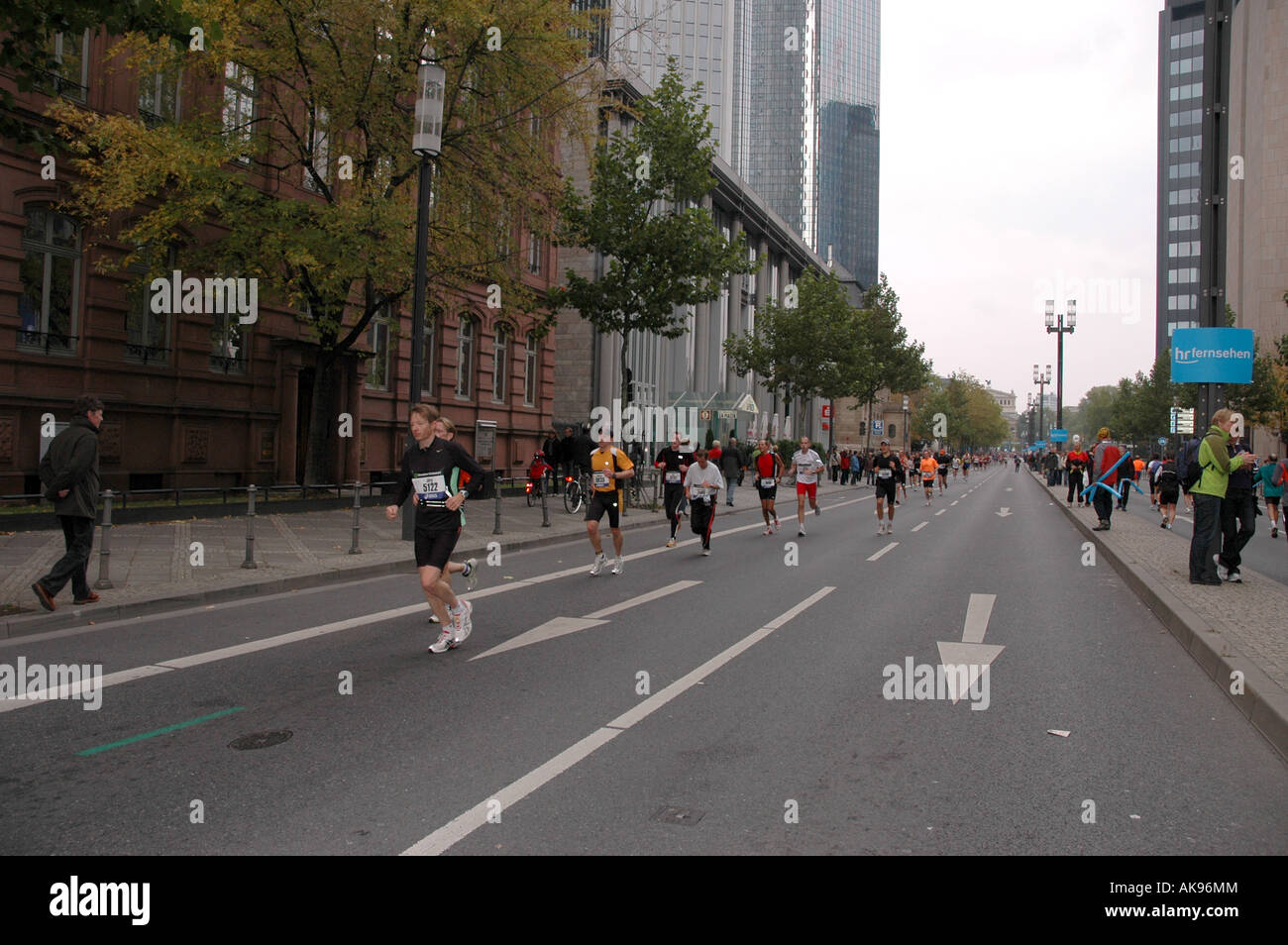 Marathonlauf marathon, Frankfurt am Main, Germany Stock Photo - Alamy