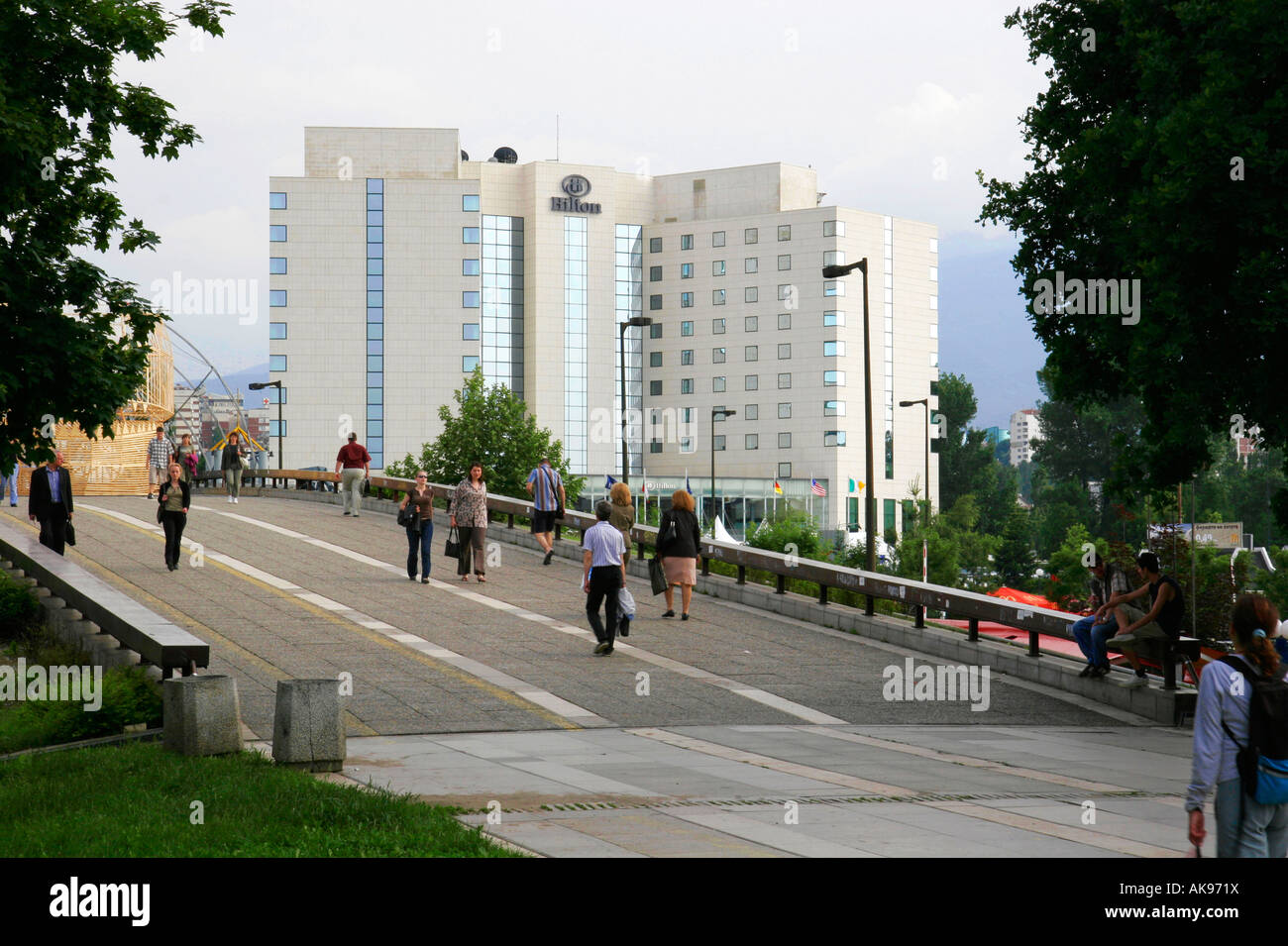 Hilton Sofia Hotel / Sofia Stock Photo - Alamy