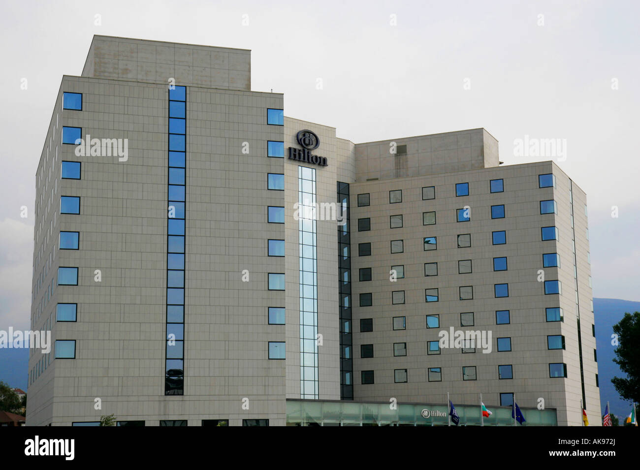 Hilton Sofia Hotel / Sofia Stock Photo - Alamy