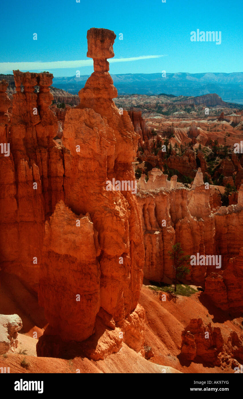Rock formation Thor's Hammer Stock Photo - Alamy