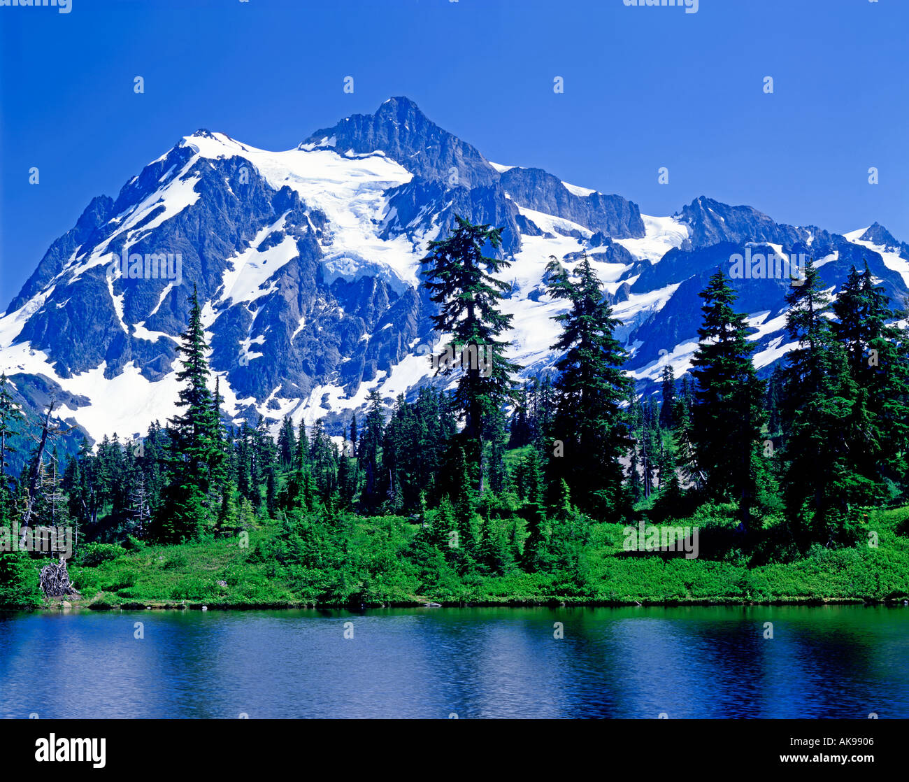 Mt Shuksan North Cascades National Park Washington State USA Stock ...