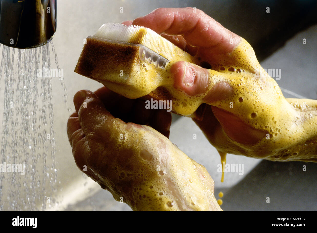 Medical Hand Scrub Stock Photo - Alamy