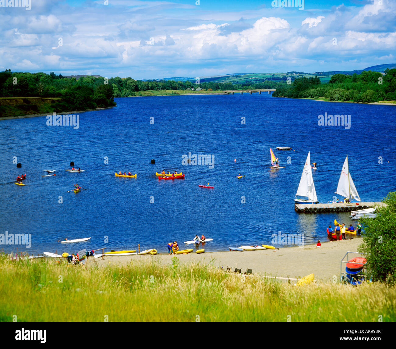 Blessington Lake in Co Wicklow, Ireland Stock Photo - Alamy