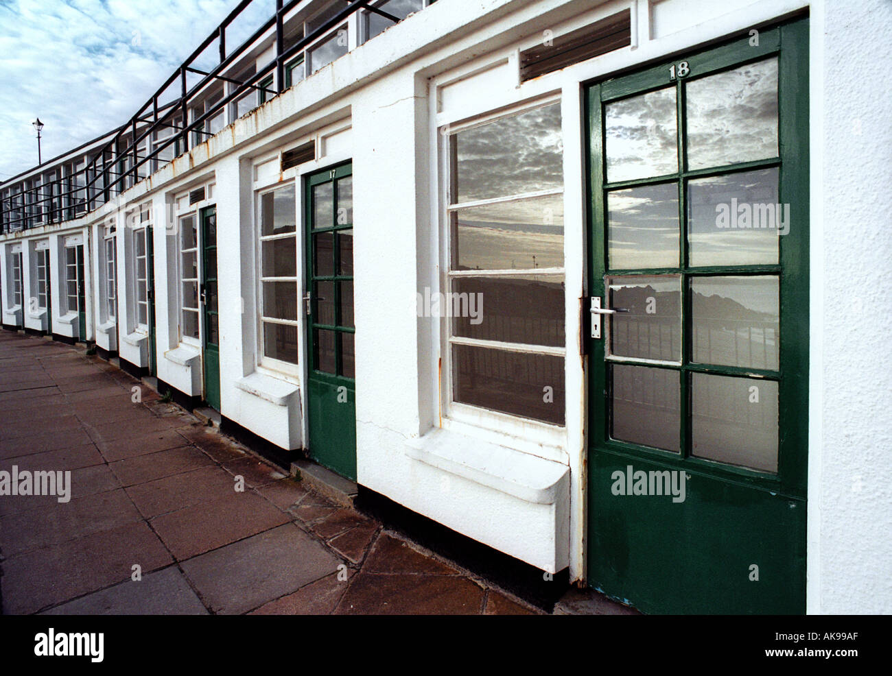 Beach huts in St Ives Cornwall Stock Photo - Alamy