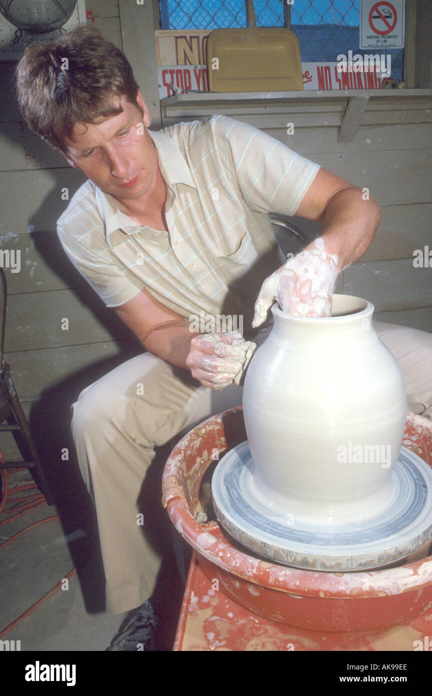 Pottery making Stock Photo - Alamy