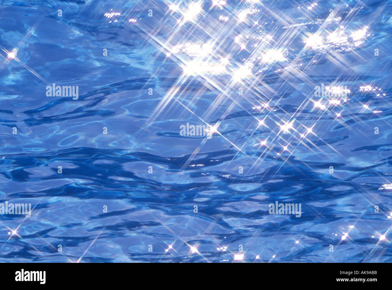 Water reflection pattern Stock Photo - Alamy