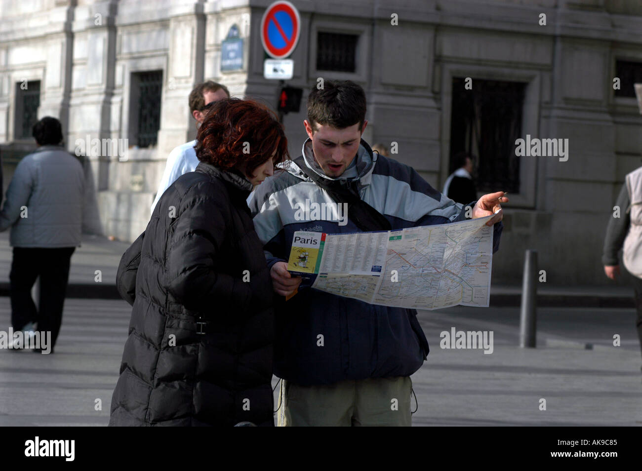 Map of paris 2004 hi-res stock photography and images - Alamy