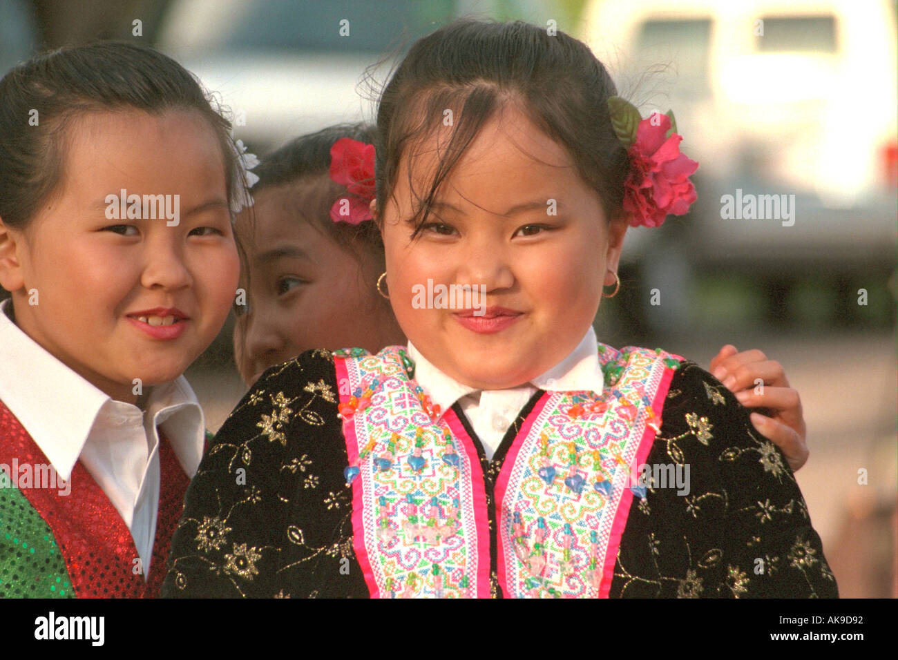 Red hmong hair hi-res stock photography and images - Alamy